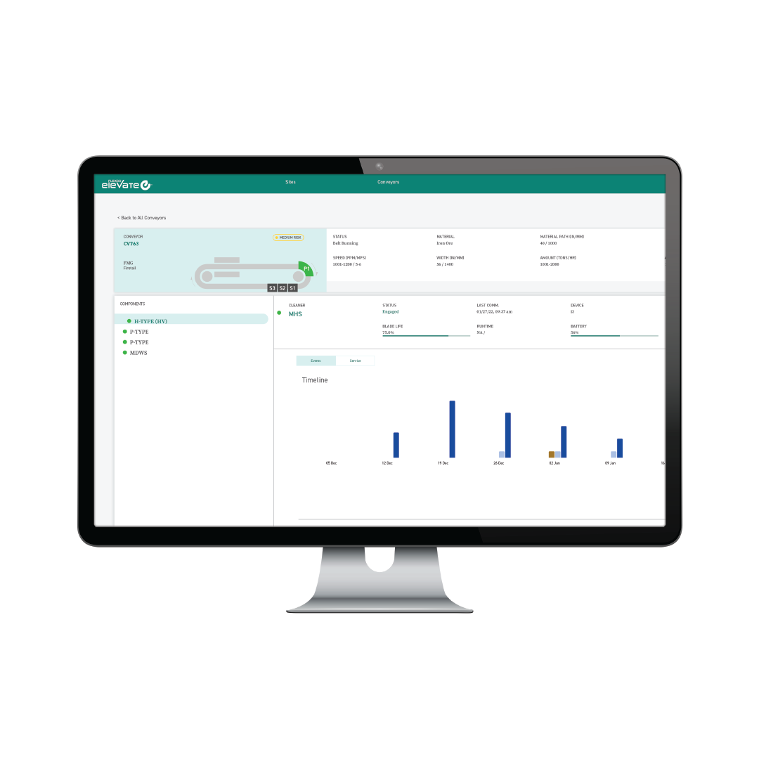 Flexco Elevate | Belt Conveyor Remote Monitoring Solution
